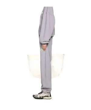 Off-White Logo Embroidered Joggers - Gray