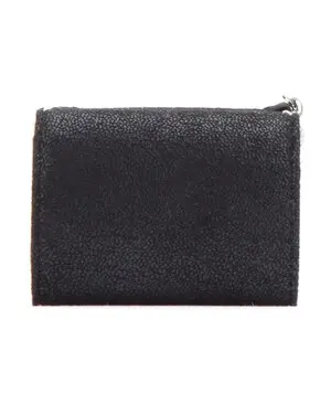 Stella McCartney Falabella Chain-linked Tri-fold Wallet - Black