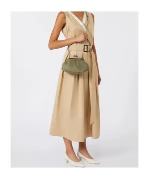 Max Mara Small Pasticcino Shoulder Bag - Mud Color