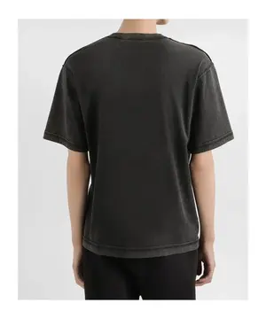 Dolce & Gabbana Dolce Gabbana Logo Printed Crewneck T-shirt - Black