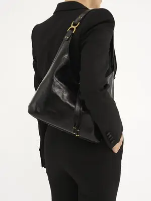Chloé Small Marcie Shoulder Bag - Black