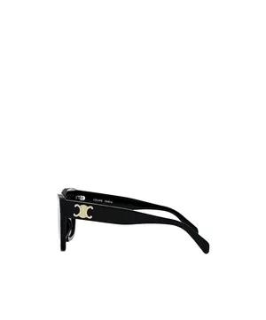 Celine Triomphe 09 Sunglasses In Acetate - Black