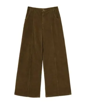 TWINSET Twinset Wide-Leg Corduroy Trousers No