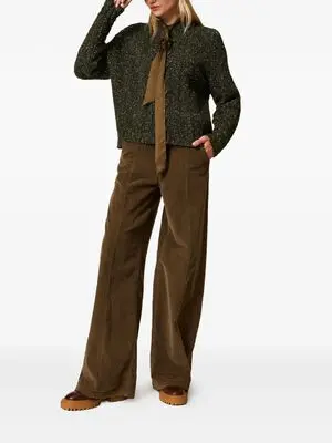 TWINSET Wide-leg Corduroy Trousers - No