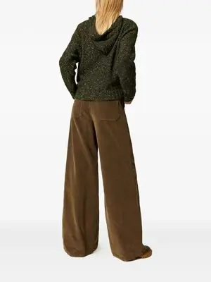 TWINSET Wide-leg Corduroy Trousers - No