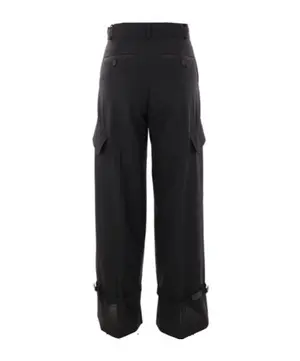 Sacai Straight-leg Belted Cargo Pants