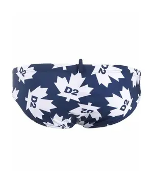 Dsquared2 Maple Leaf Logo Swim Trunks