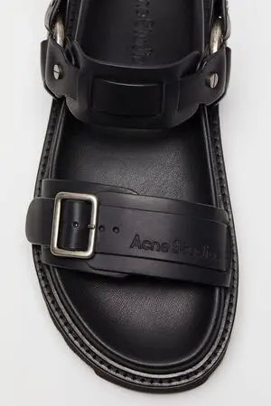 Acne Studios Buckle-fastening Leather Sandals
