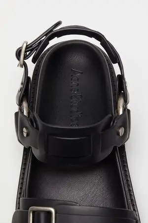 Acne Studios Buckle-fastening Leather Sandals