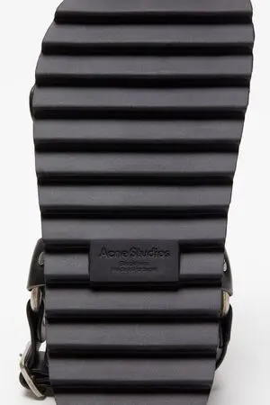 Acne Studios Buckle-fastening Leather Sandals