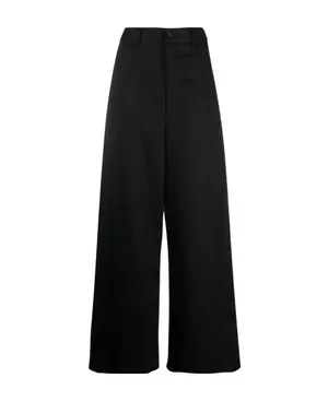 Balenciaga Drop-crotch Wide-leg Trousers