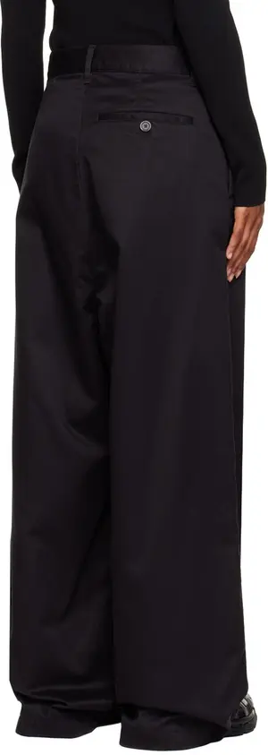 Balenciaga Drop-crotch Wide-leg Trousers