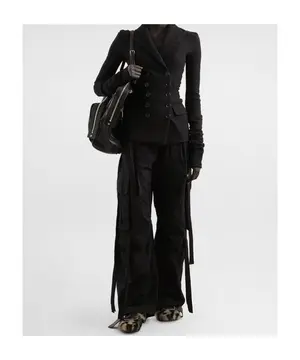 Dolce & Gabbana Waxed Faille Cargo Pants