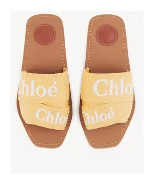 Chloé Woody Open Toe Slip-on Slides