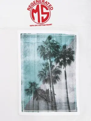 MARINE SERRE Graphic Print Mini Dress