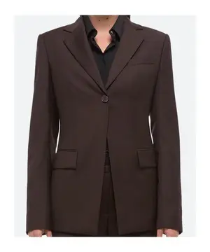 Helmut Lang Single-button Belted Blazer