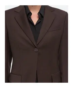 Helmut Lang Single-button Belted Blazer