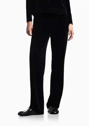 Emporio Armani Stretch Chenille Trousers
