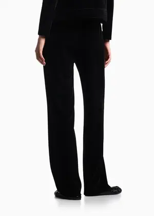Emporio Armani Stretch Chenille Trousers