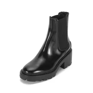 TOD'S Chelsea Ankle Boots With Block Heel - Black