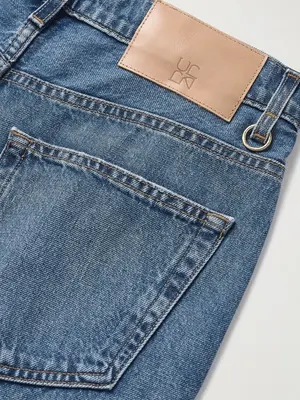 Ulla Johnson Pleated High-waisted Wide-leg Jeans
