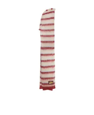 Marni Logo Patch Striped Hat
