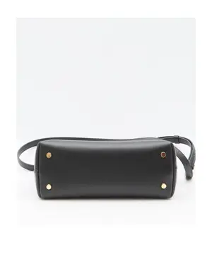 Celine Medium Nino Bag In Supple Grained Calfskin - Black