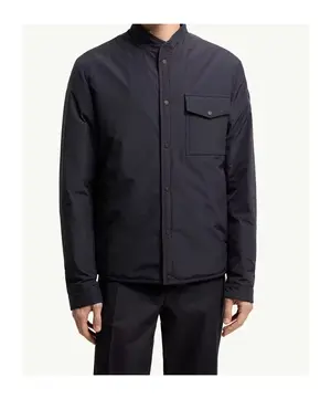 Moncler Zonda Button-up Jacket - Dark Navy