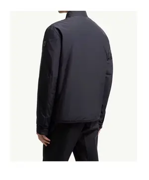 Moncler Zonda Button-up Jacket - Dark Navy