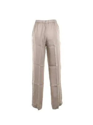 Aspesi Elasticated-waist Straight Leg Pants - Nude