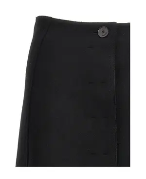 LANVIN Back-slit A-line Skirt