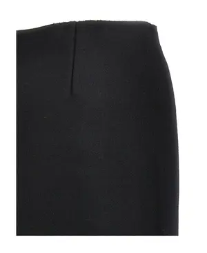 LANVIN Back-slit A-line Skirt