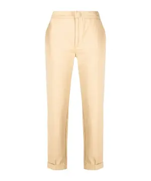 TWINSET Cigarette Trousers - Nude