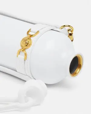 Versace Logo Water Bottle - White
