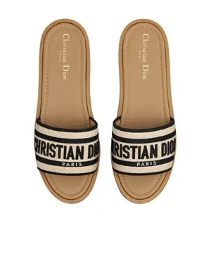 Dior Dway Platform Slide Sandals