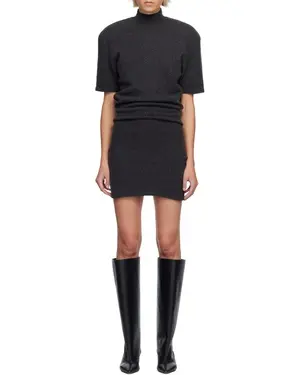Jacquemus High Neck Knitted Dress