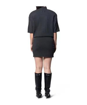 Jacquemus High Neck Knitted Dress