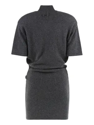 Jacquemus High Neck Knitted Dress
