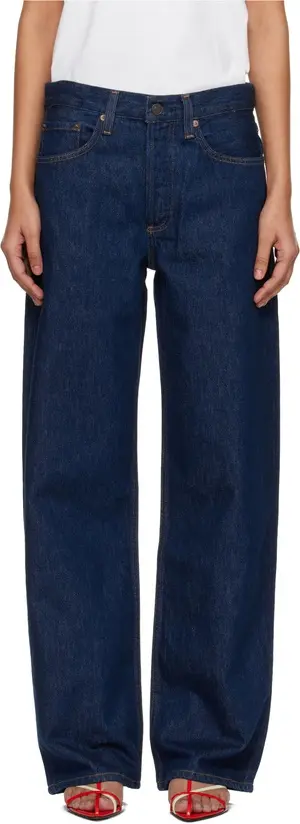 AGOLDE Wide-leg High-waist Jeans
