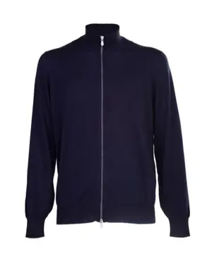 Brunello Cucinelli Zip-up Cardigan - Blue