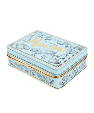 Moschino Embossed Clutch