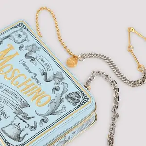 Moschino Embossed Clutch