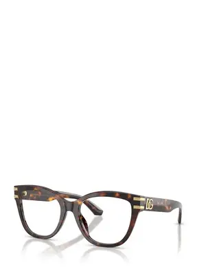 Dolce & Gabbana Cat Eye Frame Eyeglasses
