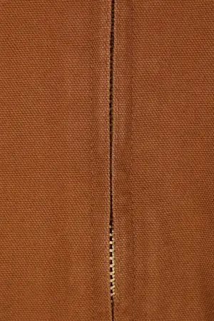 Sacai X Carhartt Logo Patch Zip-up Jacket
