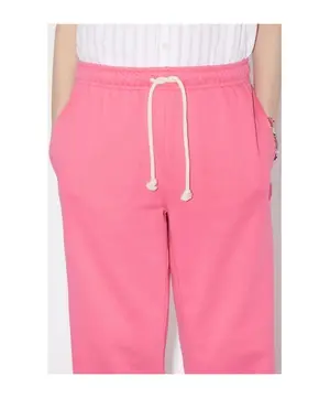 Acne Studios Drawstring-waist Cotton Track Trousers - Pink