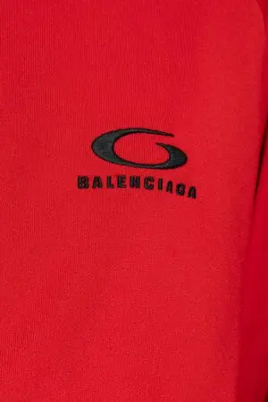 Balenciaga Zip Up Tracksuit Dress With Cut-out Back