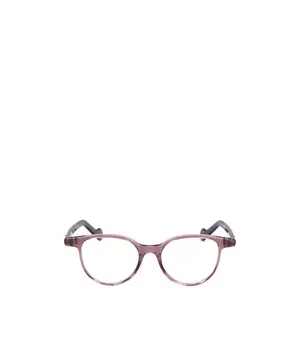 Moncler Moncler Eyewear Round Frame Glasses Multicolor