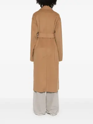 Sportmax Long Sleeved Coat With Belt