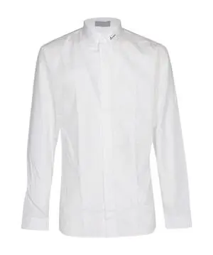 Dior Slim Fit Long-sleeved Shirt - White