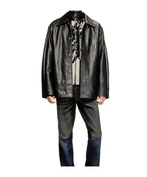 DIESEL® L-jess Leather Jacket